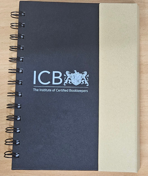 ICB monogrammed Notebook – The Institute of Certified Bookkeepers