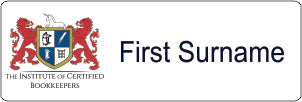 ICB Badge with or without TPB logo – The Institute of Certified Bookkeepers